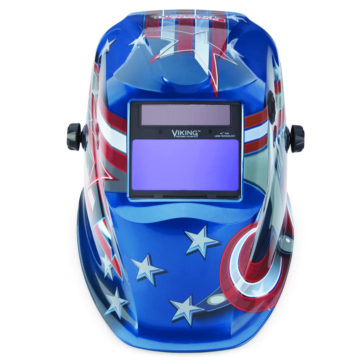 Lincoln Electric Viking 1840 Black Welding Helmet - Auto Darkening - 4C Lens Technology - K3023-3