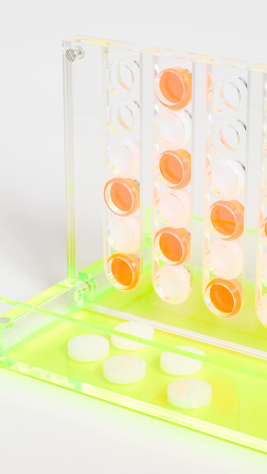 Mini Lucite 4 in A Row Limited Edition Neon