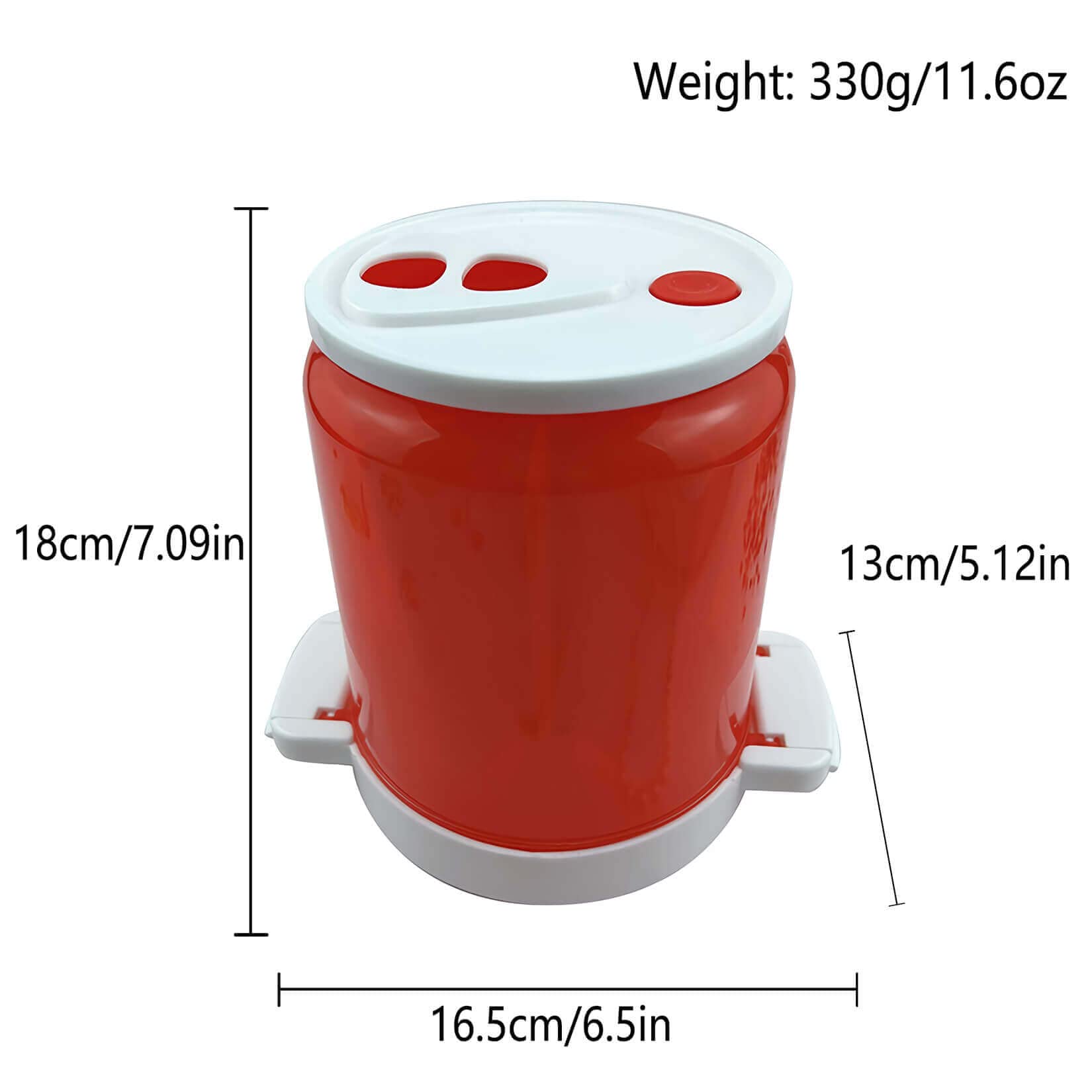 Bacon Can Microwave Cooker as Seen on TV, Bacon Cooker for Microwave Oven,Splash Proof and Mess Free Design, Pour the Grease Right Out, Easy to Clean, Easy to Store