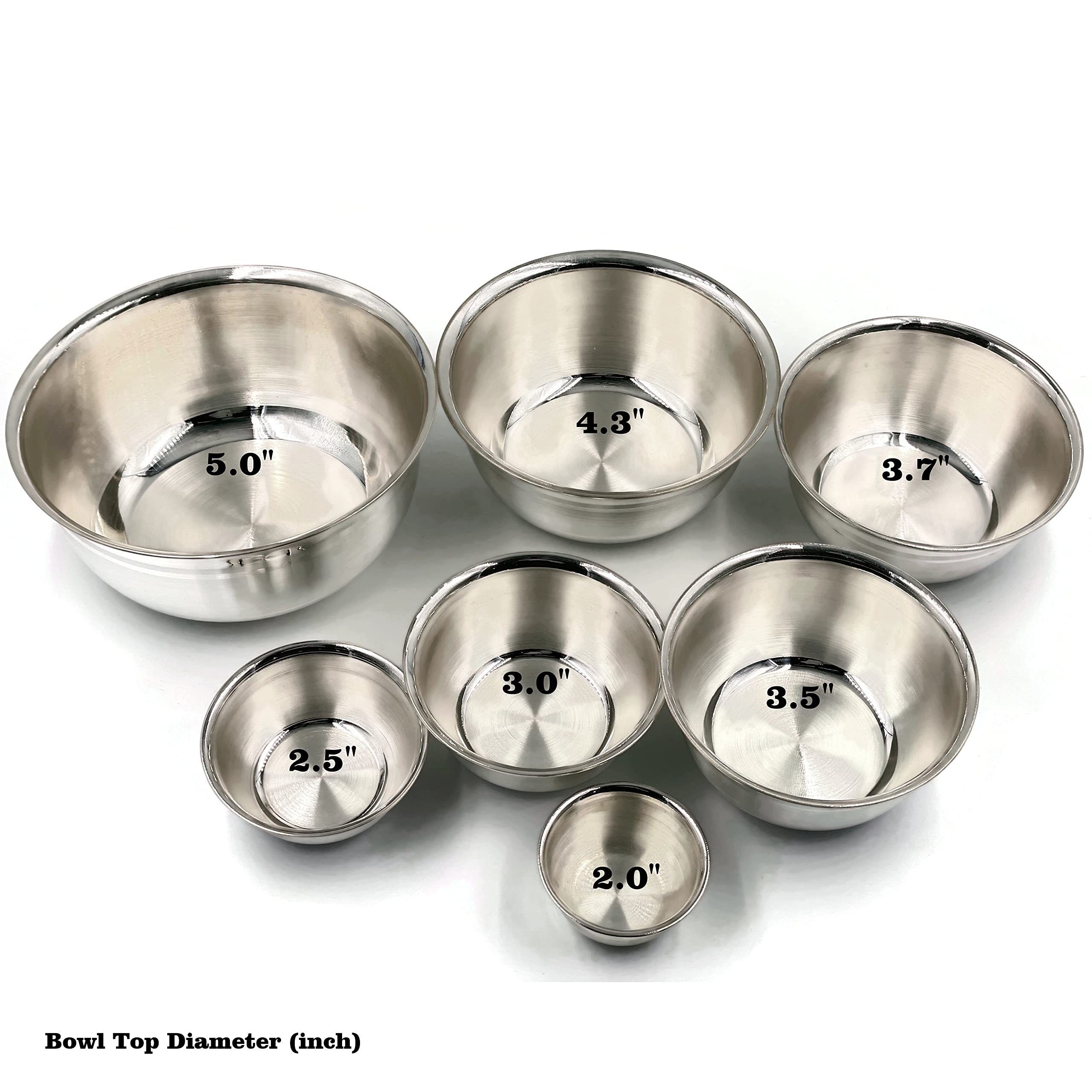 Balaji 999 Pure Silver 3.5 inch Bowl & Spoon - 3.5-inch Set#01