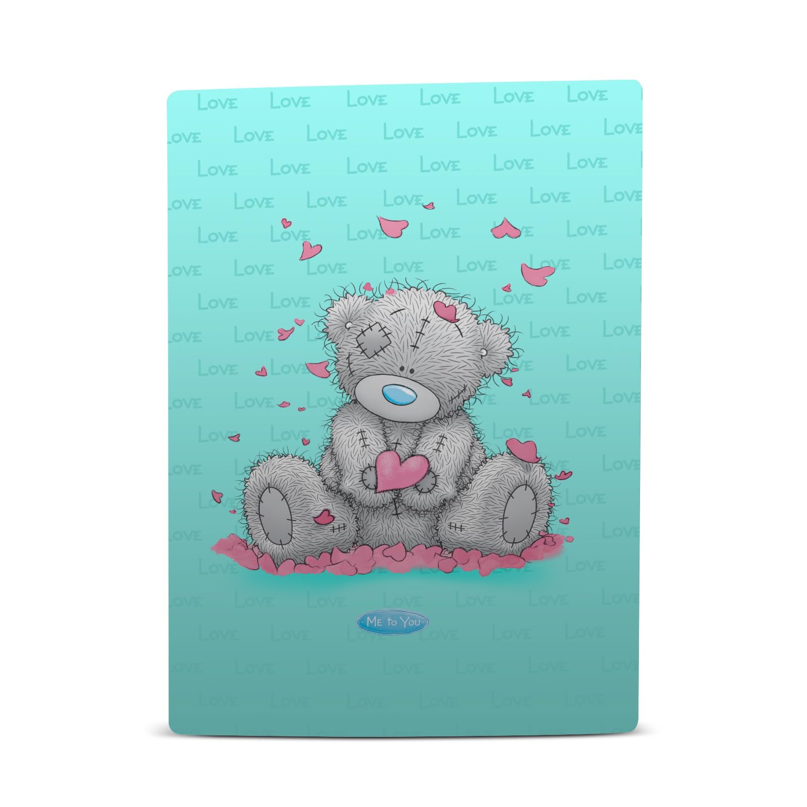 Head Case Designs Officially Licensed Me To You Love Classic Tatty Teddy Vinyl Faceplate Gaming Skin Decal Compatible With Sony PlayStation 5 PS5 Digital Edition Console and DualSense Controller