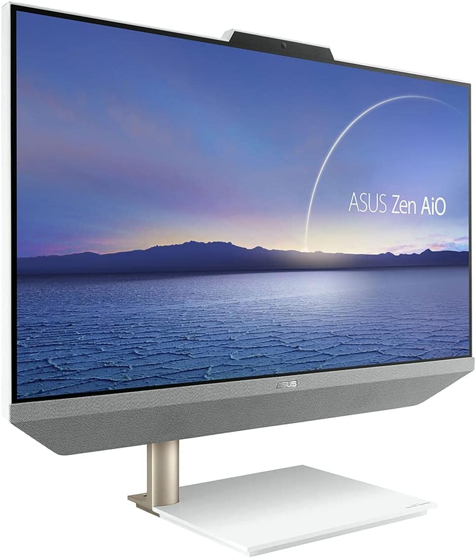 ASUS Zen AiO 24 Touch 4TB SSD 5TB HD 64GB RAM Win 10 PRO (AMD Ryzen processor w/ 6 Cores and Max Boost 4.00GHz, 64 GB RAM, 4 TB SSD + 5 TB HD, 24" FHD Touchscreen) Desktop All in One PC Computer M5401