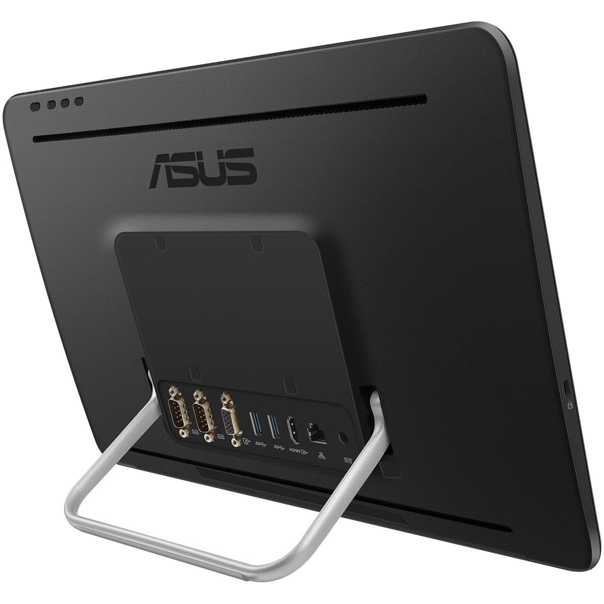 ASUS All-in-One Desktop PC, 15.6-inch LED Back-lit HD Touch Display, Intel Celeron N4020 Processor, 4GB DDR4 RAM, 128GB SATA SSD, Windows 10 Pro, V161GAR-XH001T,Black