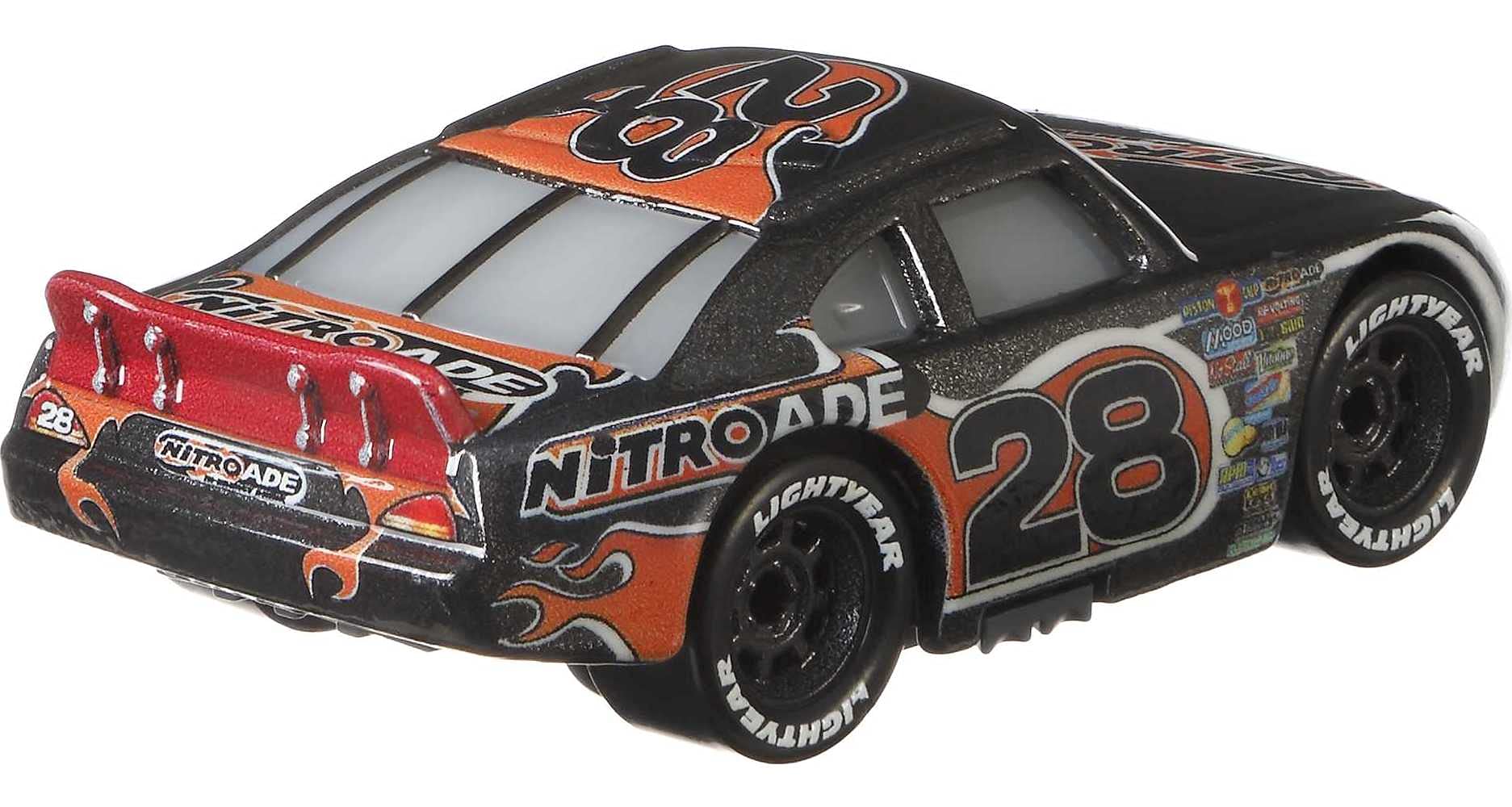 Disney Car Toys Aiken Axler (Black) Disney Car Toys Die-Cast Alan Aiken Axler Multi
