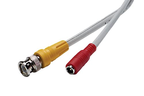 Lorex RG59 Power Accessory Cable, High Performance BNC Video Cable for Security Camera Systems, for Analog HD (CVI/TVI/AHD/MPX) or Analog (CVBS) Surveillance System, 120 feet (36m)