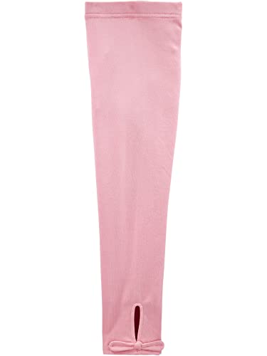 Simple Joys by Carter's Girls' 3-Pack Leggings, Black/Grey Animal Print/Pink, 5T