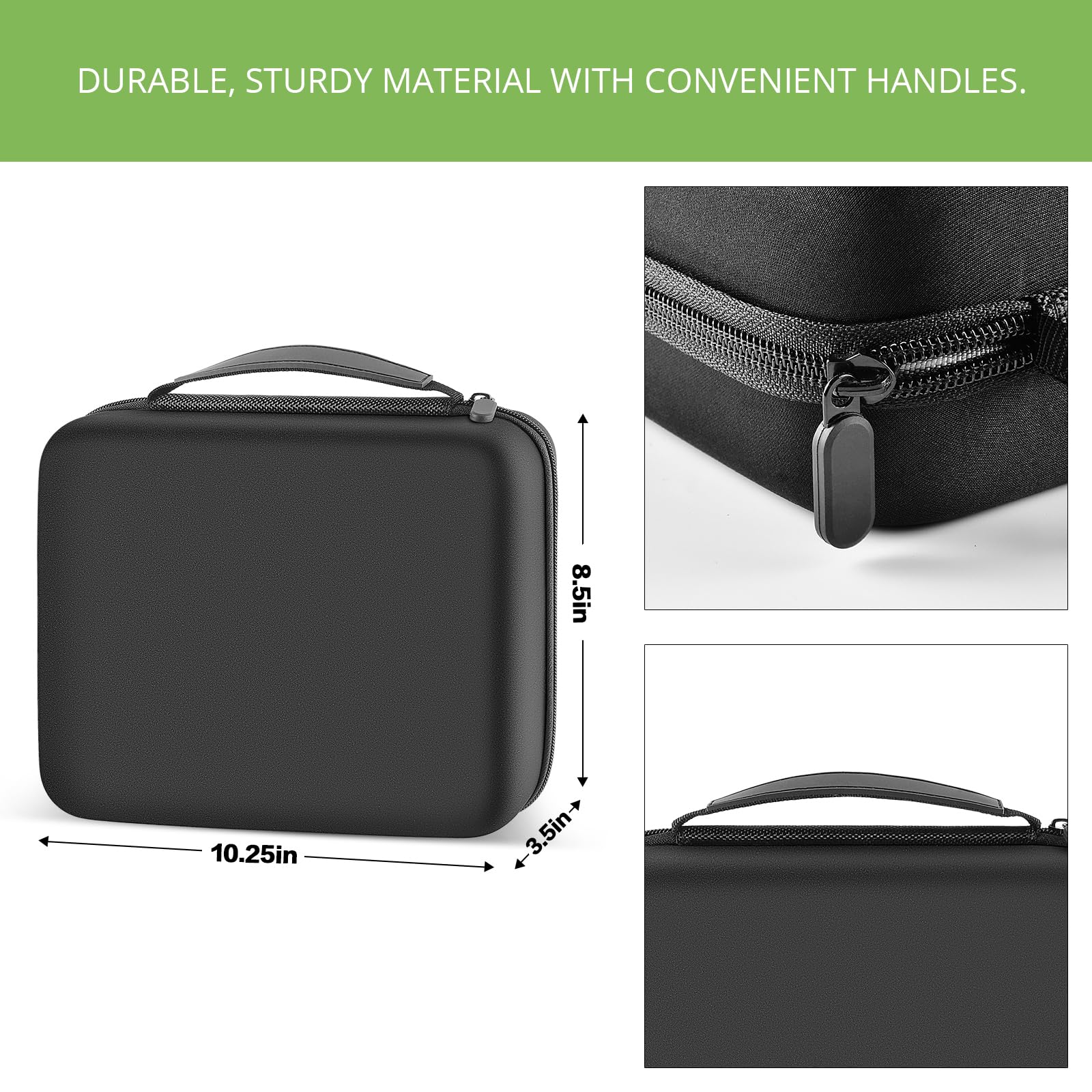 Battery Storage Box Holder Case for Dewalt for Milwaukee for Makita for Ryobi 8v/12v/18v/20v/60v Max XR Batteries and Charger - Bag Only