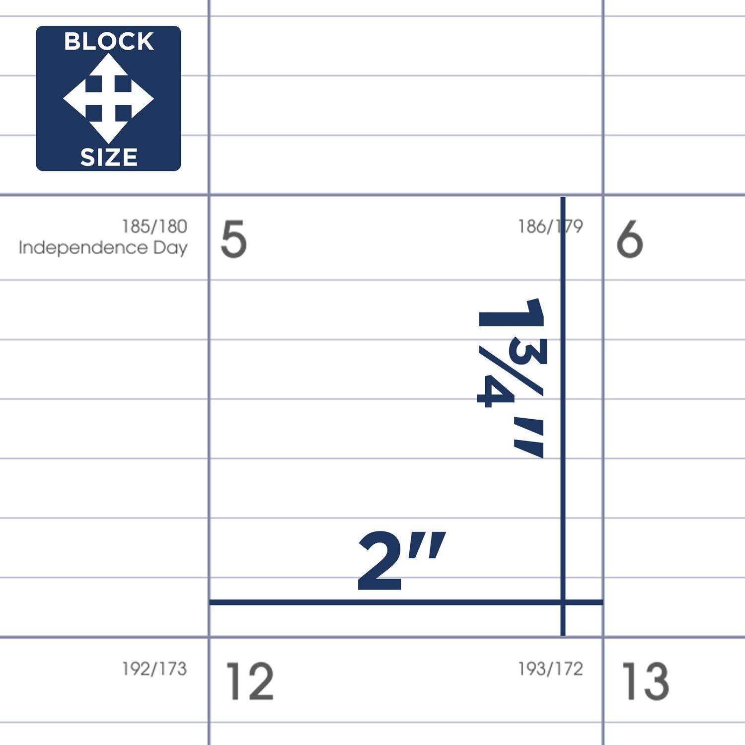 AT-A-GLANCE Academic Planner 2021-2022, AT-A-GLANCE Monthly Planner, 8" x 12", Large, for School, Teacher, Student, DayMinder, Black (AY200)