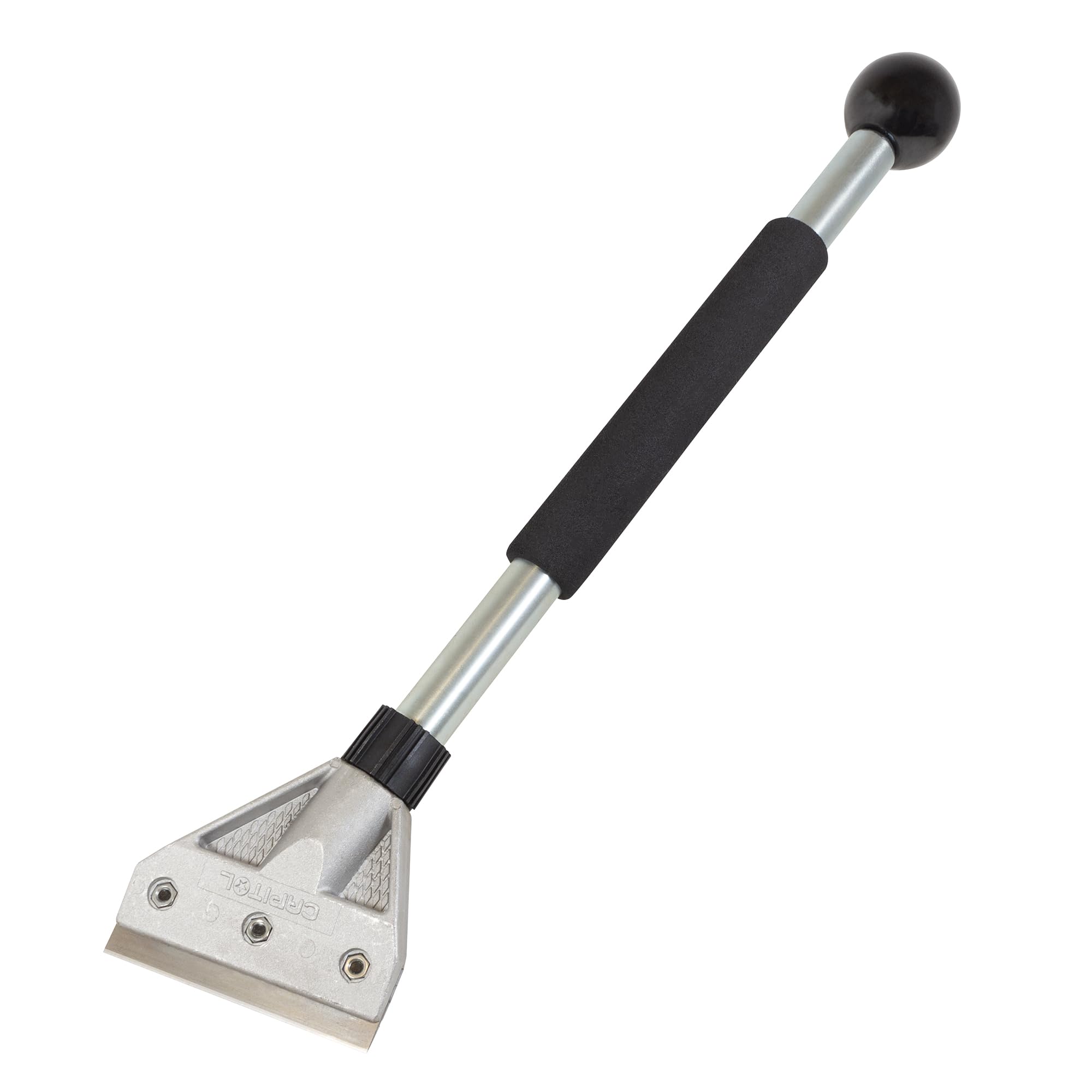 Capitol 110610 18" Professional Floor & Wall Scraper, 1.75" x 4" x 20", Silver/Black