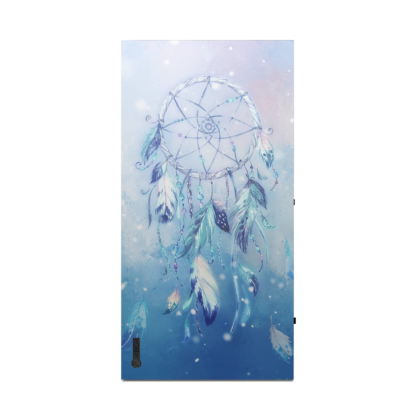 Head Case Designs Officially Licensed Simone Gatterwe Blue Dreamcatcher Art Mix Vinyl Sticker Gaming Skin Decal Cover Compatible With Xbox Series X Console