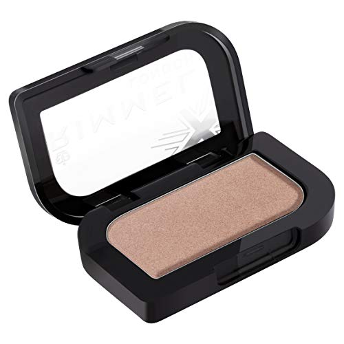 Rimmel London Magnif'Eyes Mono Eyeshadow, Ultra-Blendable, Waterproof, Crease-Proof, 002, Millionaire, 0.12oz
