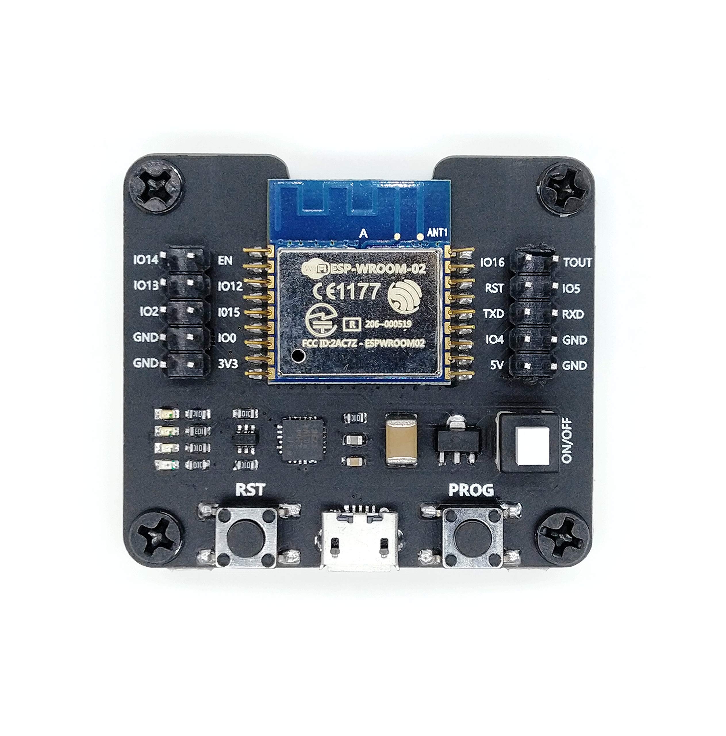 Taidacent ESP8266 Test Stand Burner One-Click Download Support ESP-WROOM-02/02D/02U Hardware Burn in Test Electrical Test Fixtures