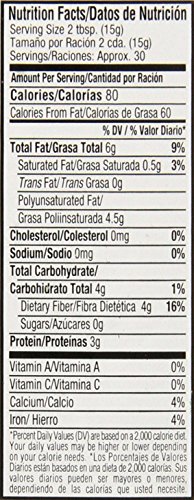 Badia Organic Flax Seed, Ground, 16-Ounce