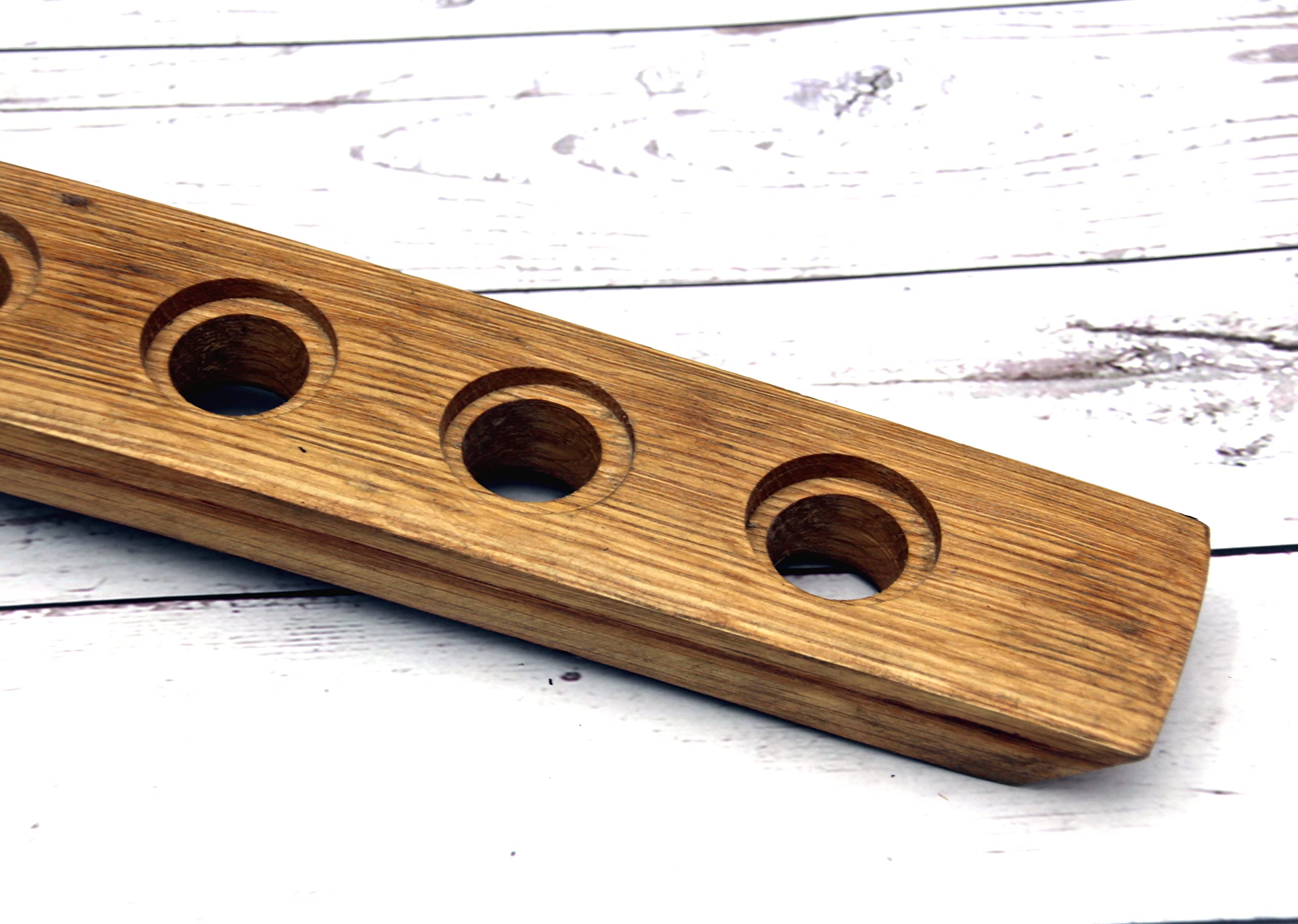 Barrel-Art bourbon cork stopper display/bourbon stopper holder/Fits Blanton's Stoppers (Natural)