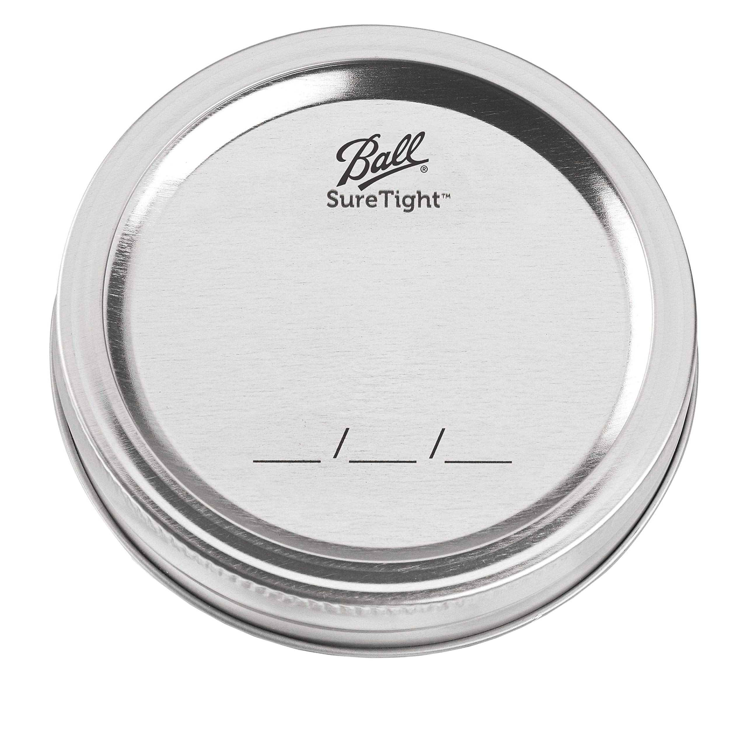 Ball Regular Mouth Elite Collection Half Pint Mason Jars with Lids and Bands, 8-Ounces, Blue (4-Pack)