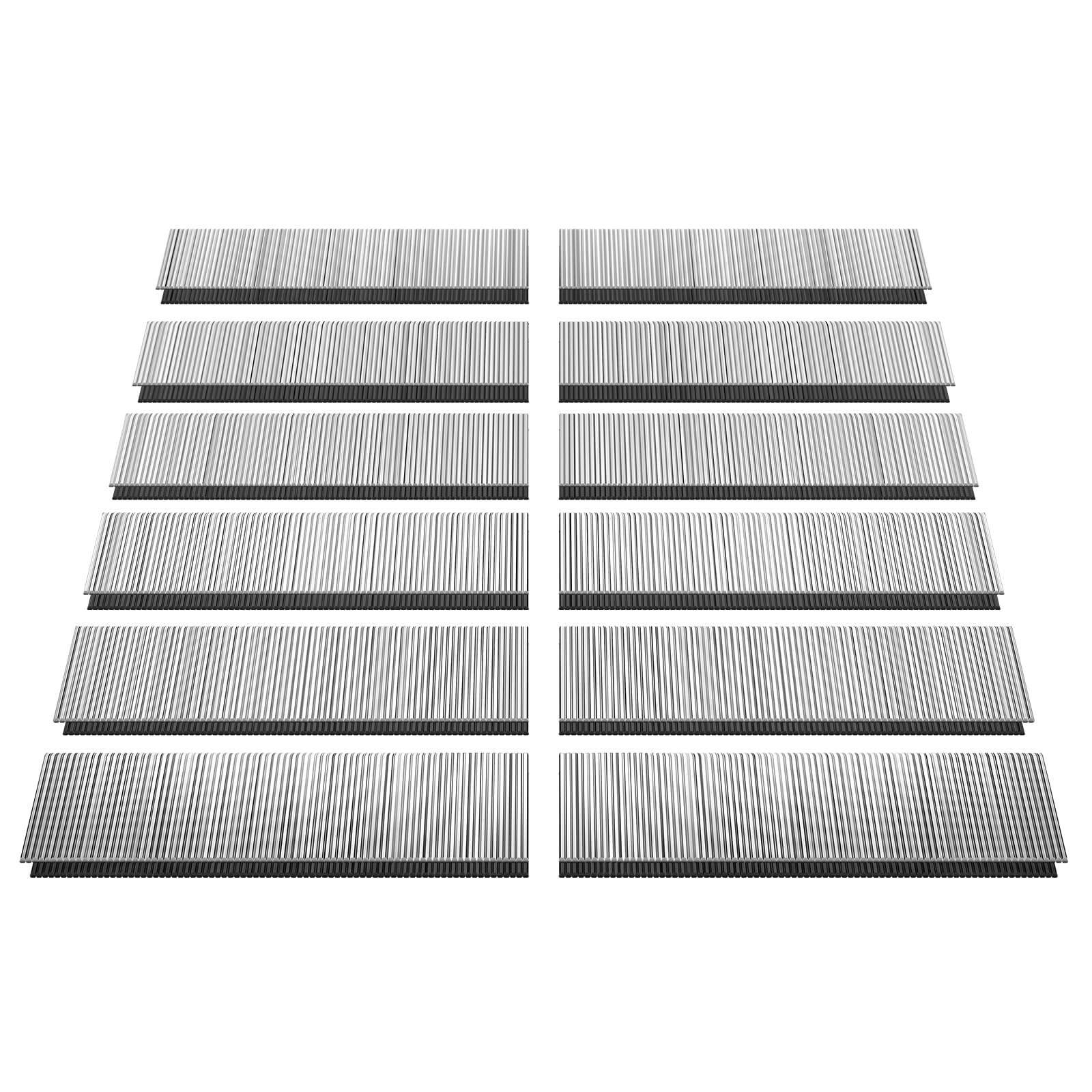 SimCos 18 Gauge 1/4" Narrow Crown 304 Stainless Steel Staples 1 Inch 960 Counts for 18 GA Pneumatic or Electric Stapler or Staple Gun