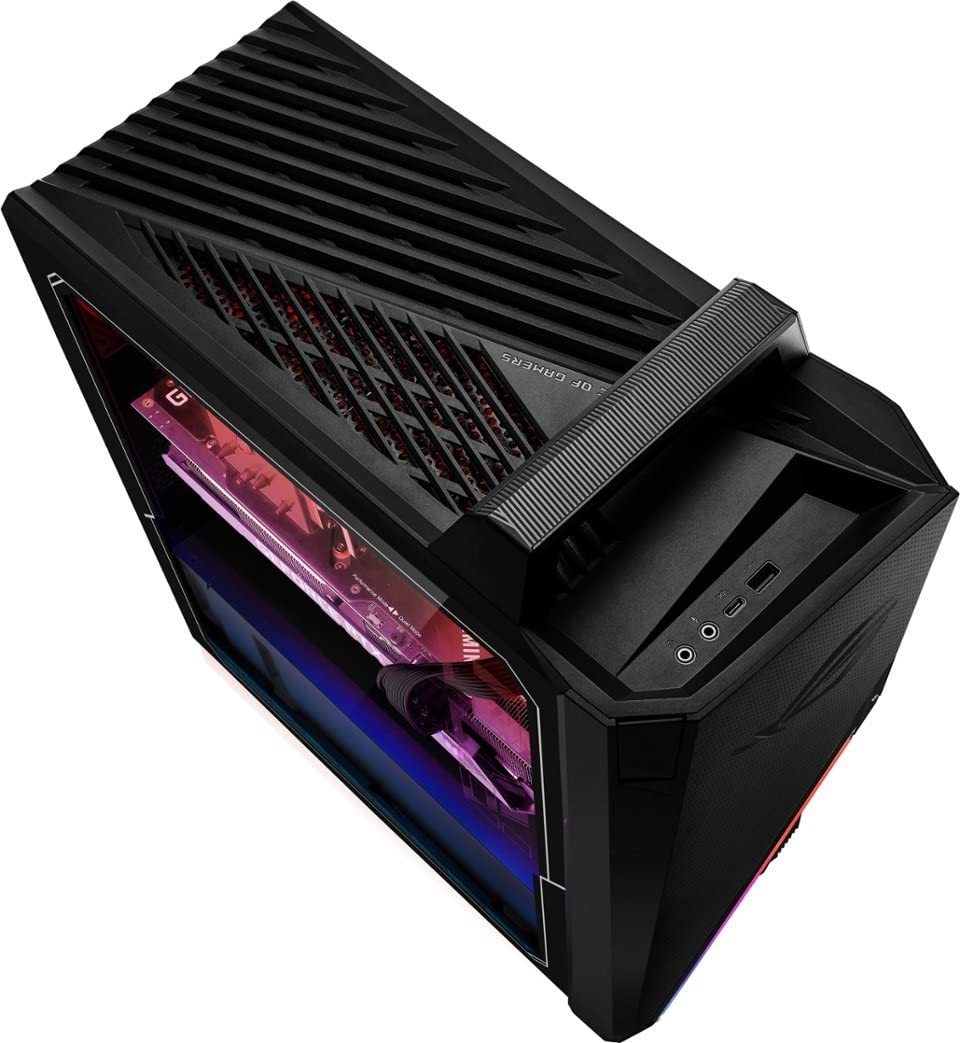 ASUS ROG Gaming Desktop | Intel Core i7-12700F| 32GB Memory | 1024GBSSD+1TBHDD | NVIDIA GeForce RTX 3060| Windows 11 Home | Black| Bundle with Mouse Pad