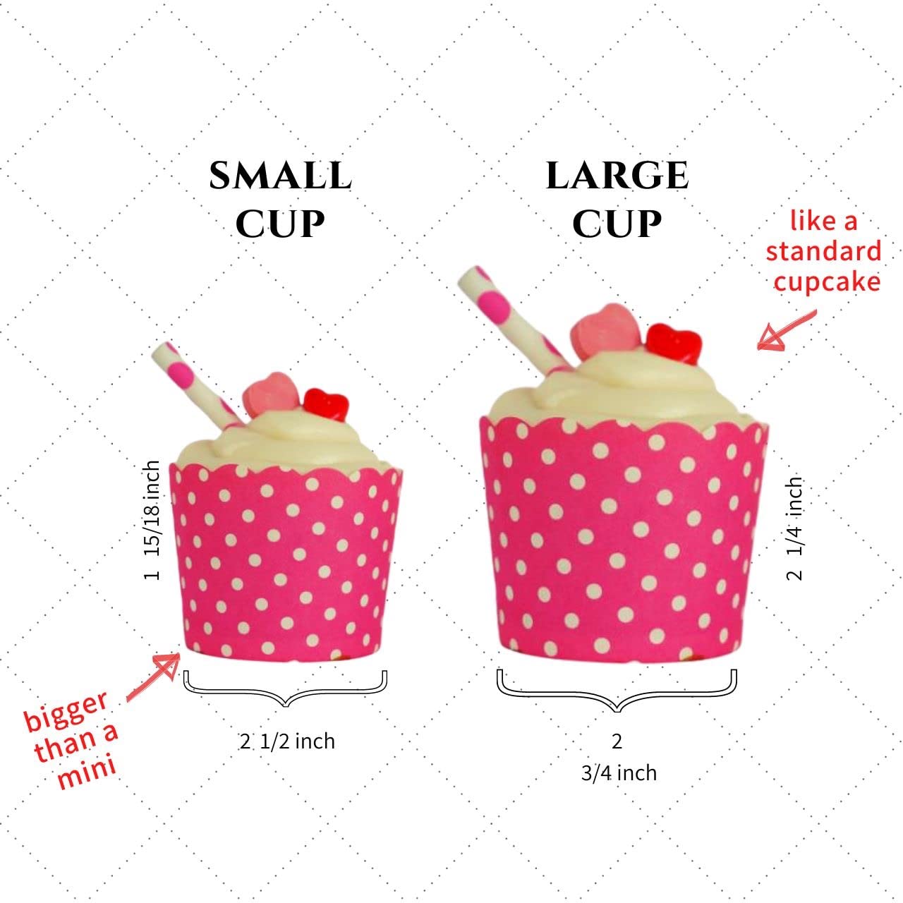 BAKE-IN-CUP 50-Pack Paper Baking Cups, Greaseproof Disposable Cupcake Muffin Liners (Large, Gold Scroll)