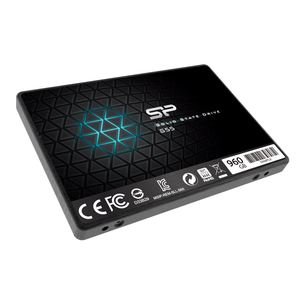 Silicon Power S55 240GB 2.5" 7mm SATA III Internal Solid State Drive SP240GBSS3S55S25
