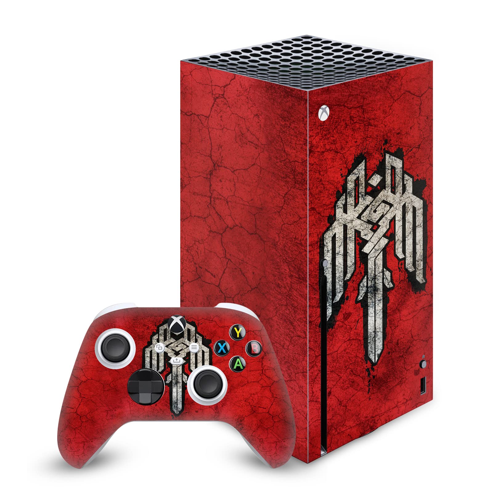 Head Case Designs Officially Licensed EA Bioware Dragon Age Kirkwall Symbol Heraldry Vinyl Sticker Gaming Skin Decal Cover Compatible With Xbox Series X Console and Controller Bundle