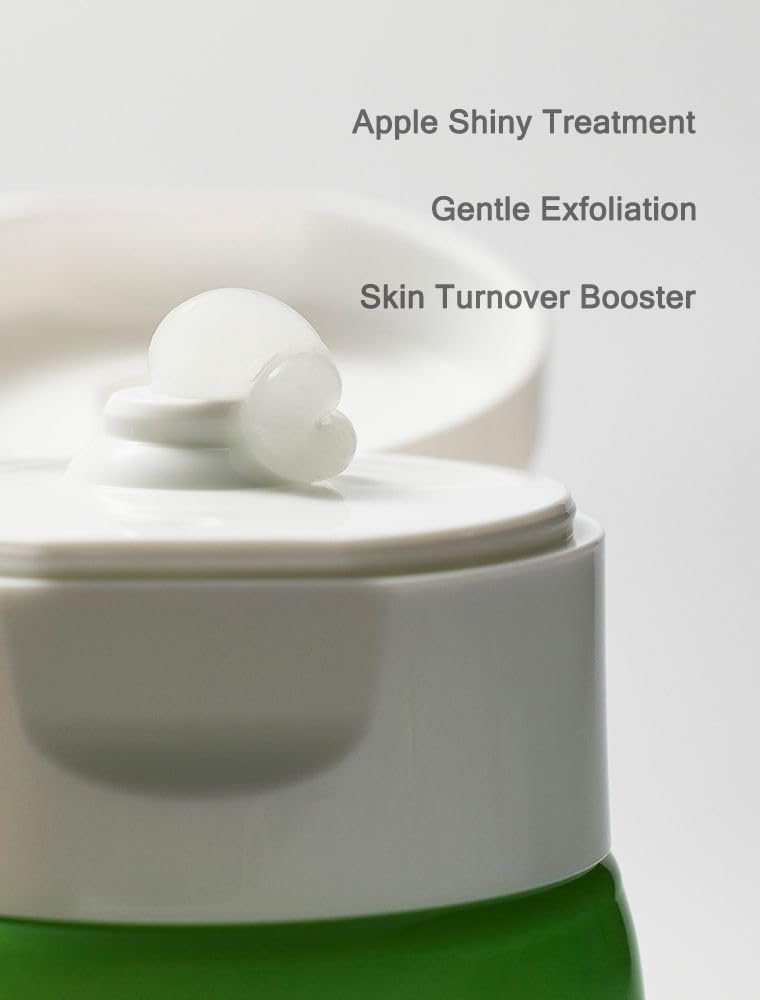 MIZON Apple Smoothie Peeling Gel,Smooth Skin, Glowing Skin, Elasticity, Natural Peeling. Mild Peeling, Gentle Exfoliation, Deep Cleansing (120ml, 4.1 fl oz)