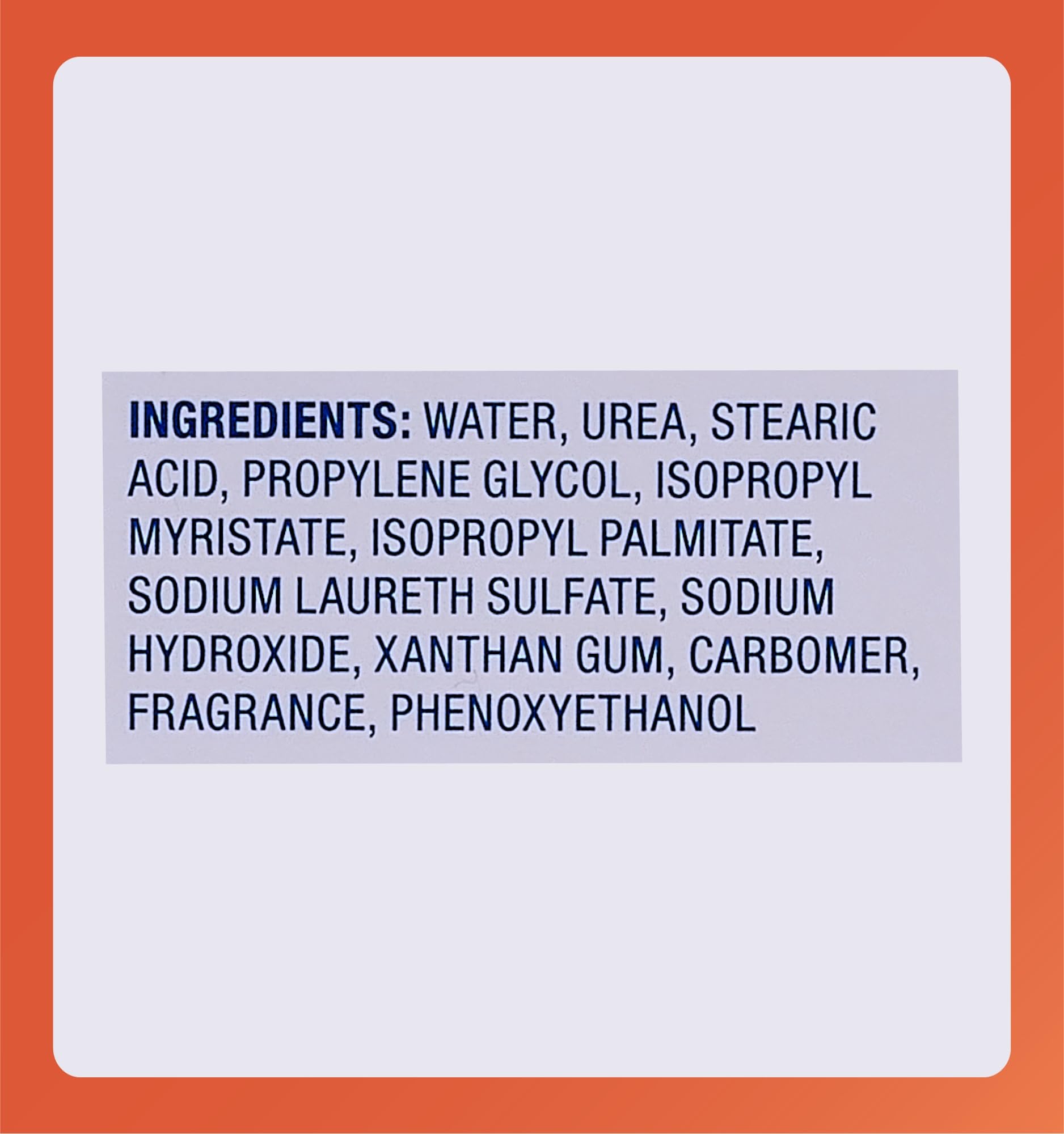 Rugby Urea 20% Intensive Hydrating Cream - Urea Cream for Feet, Hands, Knees, and Elbows - 20% Urea Intensive Strength Cream - 3 Oz