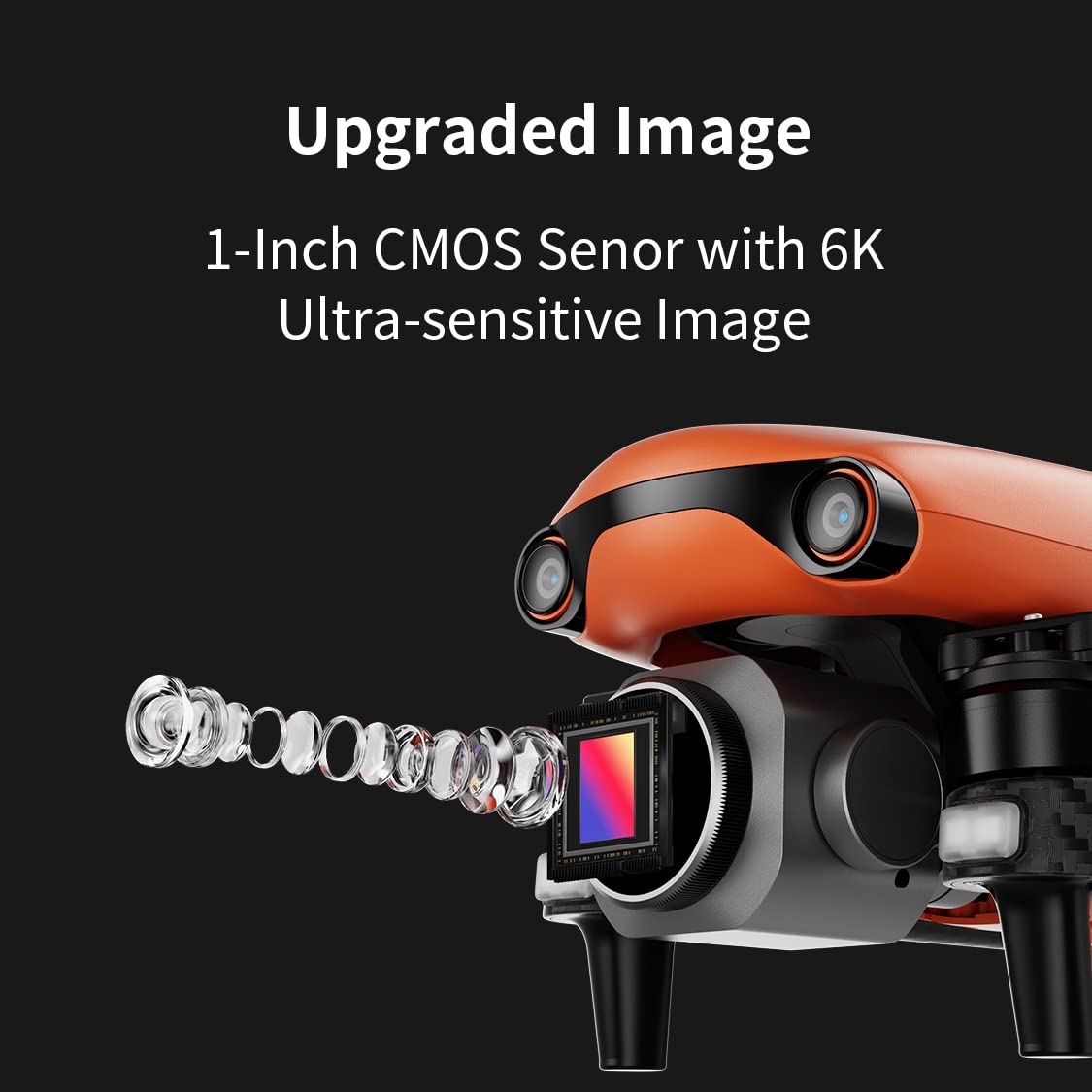 Autel Robotics EVO Lite+ Drone With Camera for Adults 6K Professional Long Range Drone Premium Bundle- Drone Quadcopter UAV with 3-Axis Gimbal Camera, 4K/60fps or 6K/30fps Camera, 20MP Photo, 40 Mins Flight Time Max 7.4 miles Video SkyLink Transmission, 1
