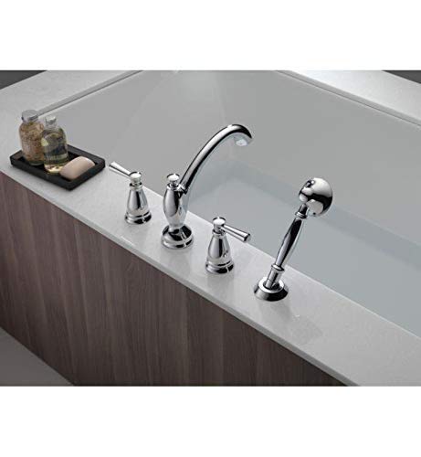 DELTA FAUCET T4793 Delta Bath Faucets and Accessories Roman Tub with Hand Shower Trim, Chrome