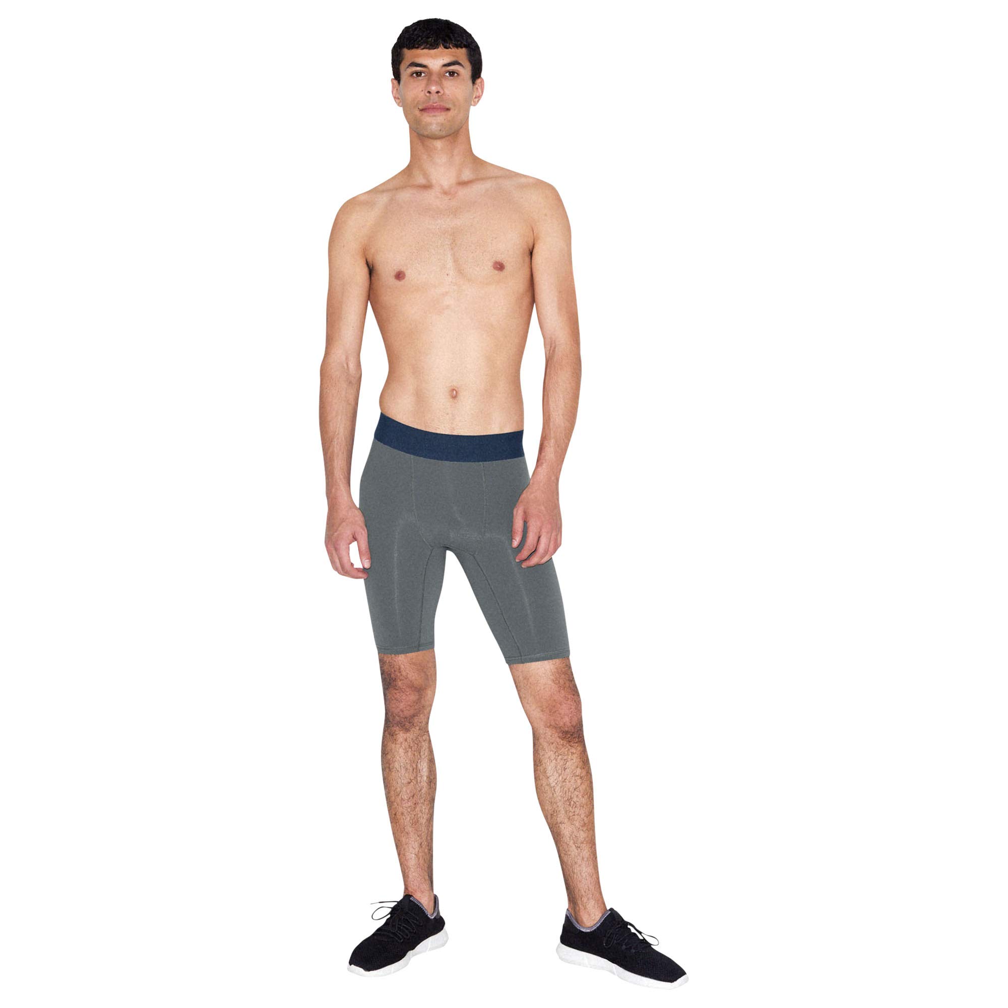 American Apparel Men's Forward Compact Short, Asphalt, Medium