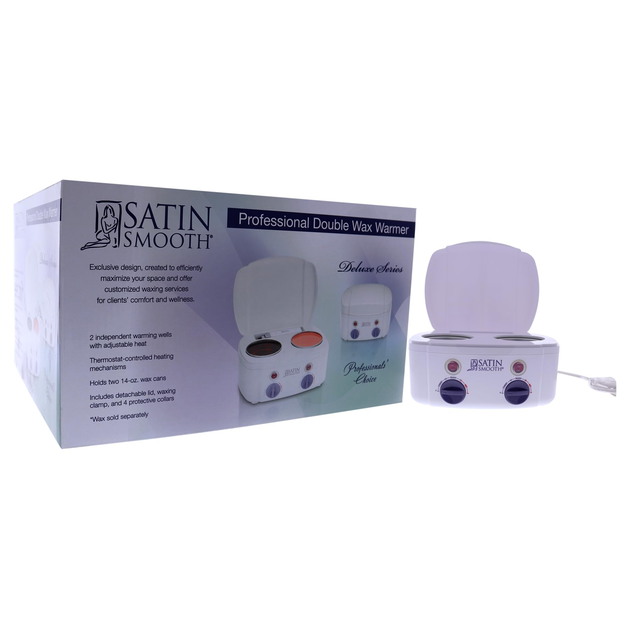 SATIN SMOOTH Professional Double Wax Warmer