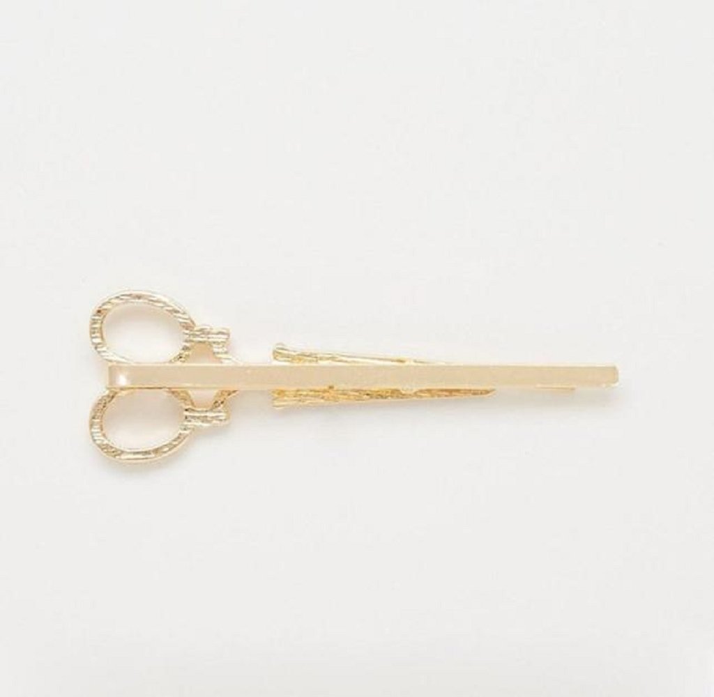 Rukiwa1PC Hair Clip Hair Accessories Headpiece (Gold)