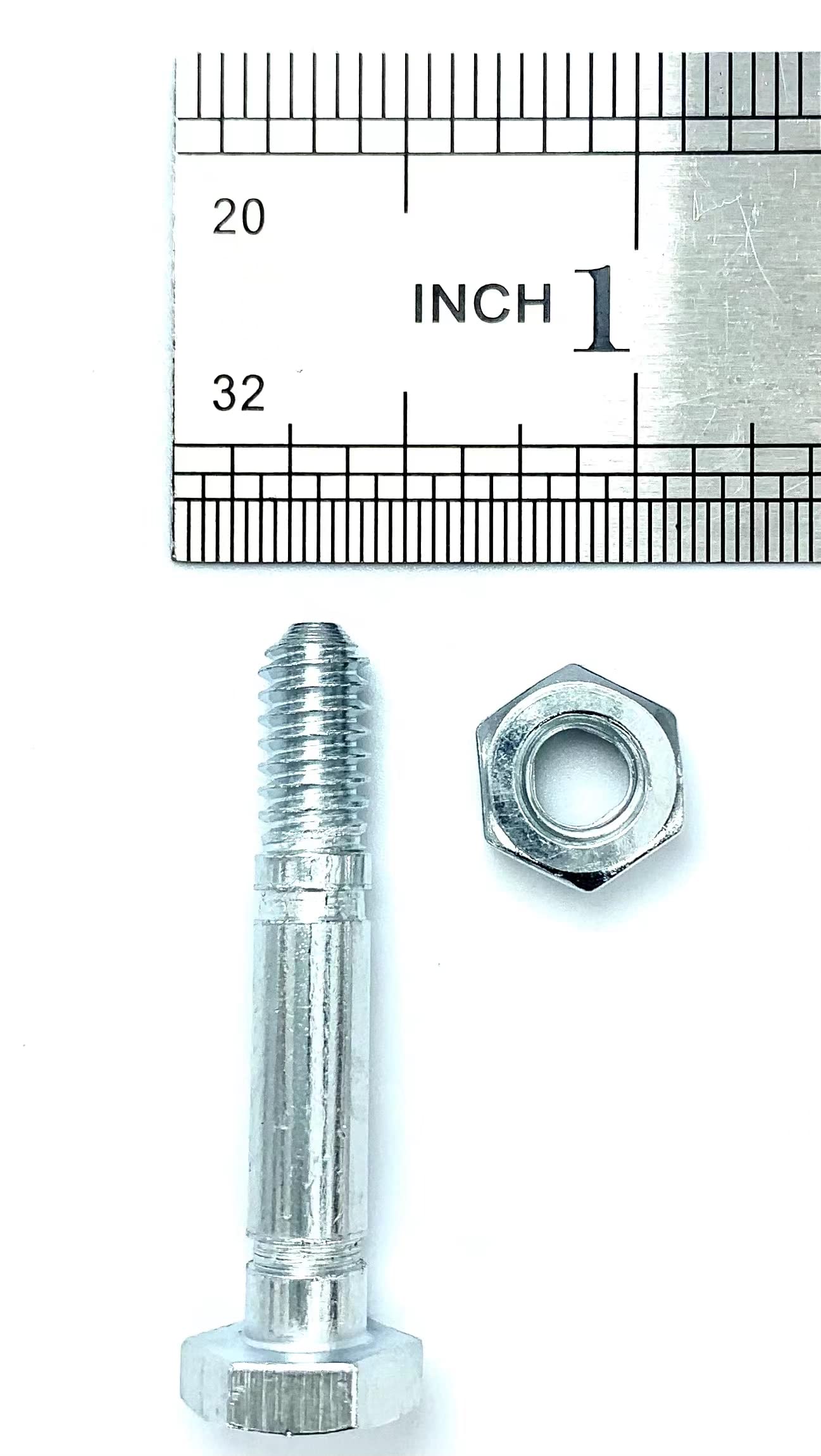 Bamkyait Replaces Shear Pins and Nuts for Ariens 532005 53200500 510016 51001600 Snow throwers(10 Pack)