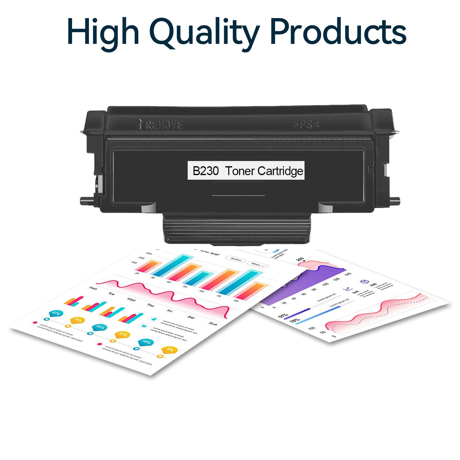 ASANSH 1PK B230 Black Toner Cartridge 006R04399 Use with B230 B225 B235 Printer (1,200 Pages)