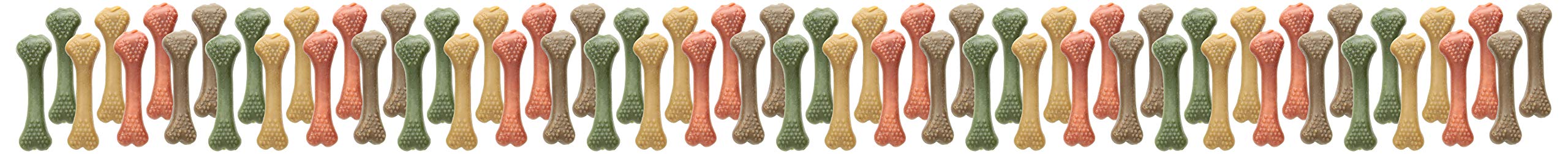 Dental Chews for dogs variety pack 16 treats 1 LBS - Original hygiene chew formula for your dogs dental hygiene control