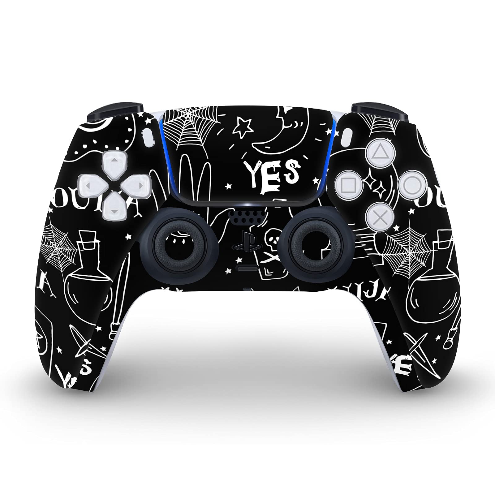 Head Case Designs Officially Licensed Andrea Lauren Design Witchcraft Art Mix Vinyl Faceplate Gaming Skin Decal Compatible With Sony PlayStation 5 PS5 Disc Edition Console & DualSense Controller