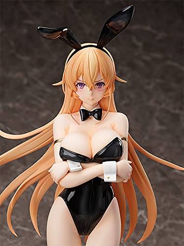 FREEing Food Wars! Shokugeki no Soma: Erina Nakiri(Bare Leg Bunny Ver.) 1:4 Scale PVC Figure,Multicolor