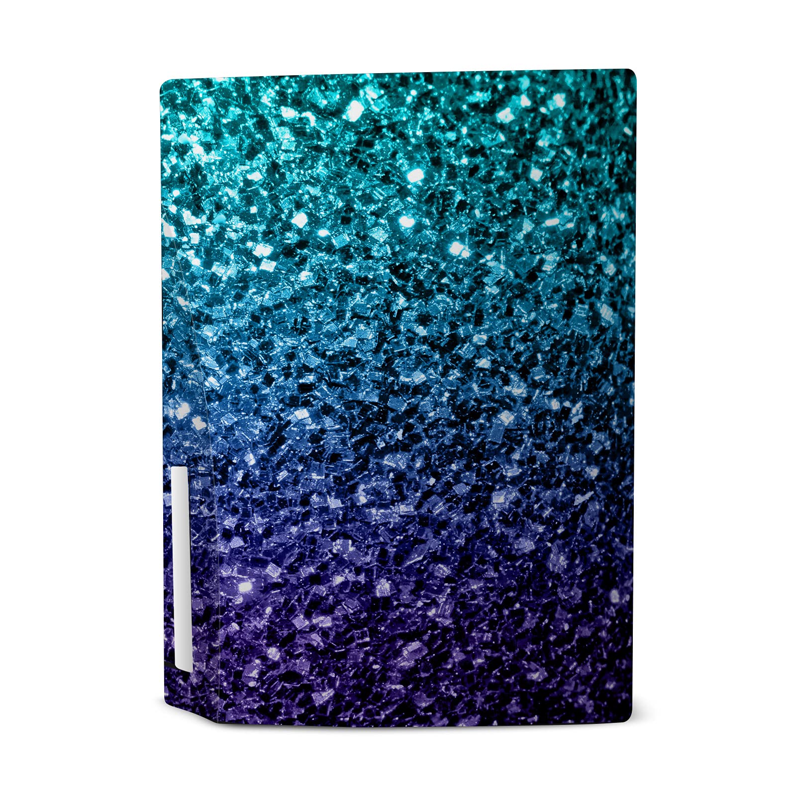 Head Case Designs Officially Licensed PLdesign Aqua Blue Art Mix Vinyl Faceplate Sticker Gaming Skin Decal Cover Compatible With Sony PlayStation 5 PS5 Disc Edition Console & DualSense Controller