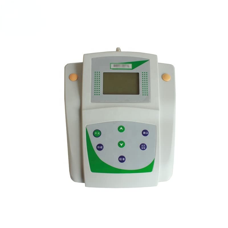 Benchtop pH Conductivity Meter Power Adapter Measurement Resolution VAC