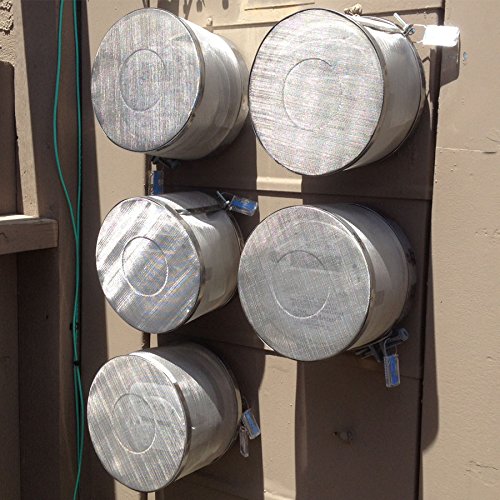 Smart Meter Cover Guard Shield and Blocks EMF Smart Meters emit - (Made in The USA) Blocks Smart Meter EMF. Invented by us, All Other "Covers" are Copies.