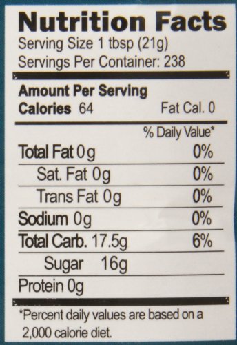 Blue Green Agave Organic Nectar, Light Blue, 176 Ounce