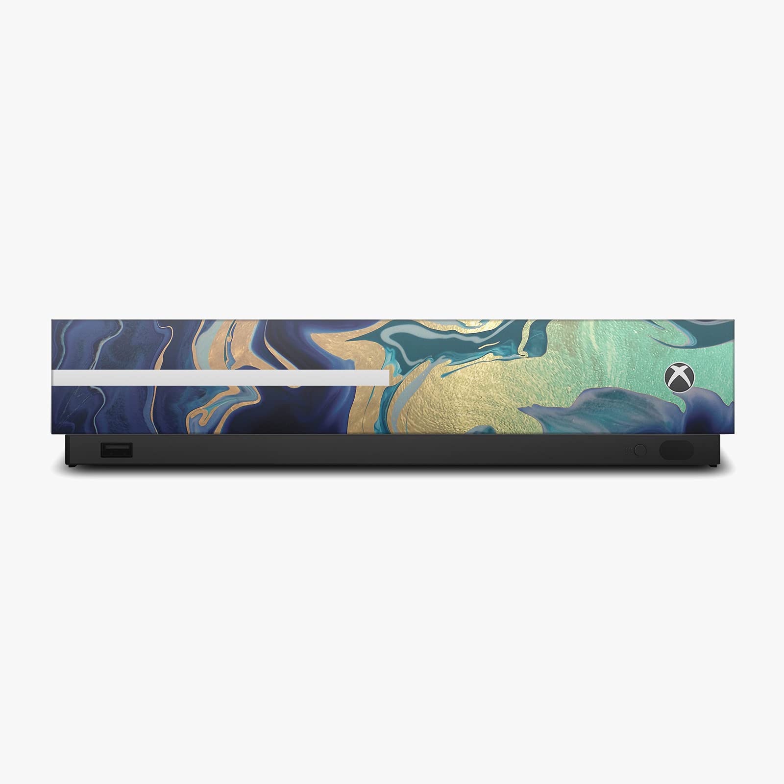 Head Case Designs Officially Licensed Monika Strigel Indigo Art Mix Matte Vinyl Sticker Gaming Skin Case Cover Compatible With Xbox One S Console and Controller Bundle