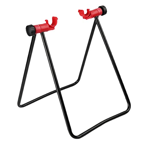 Aokid Triangular Vertical Parking Rack Mountain Road Bicycle Cleaning Repairing Stand Easy to Operate Adjustment Knob for Home