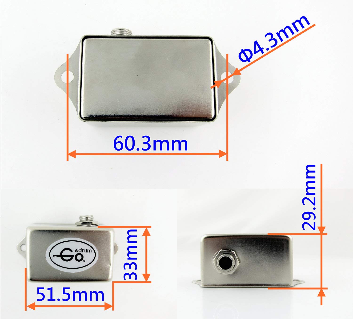 Goedrum 360 Cymbal Trigger for DIY electronic cymbal/Single Zone Trigger