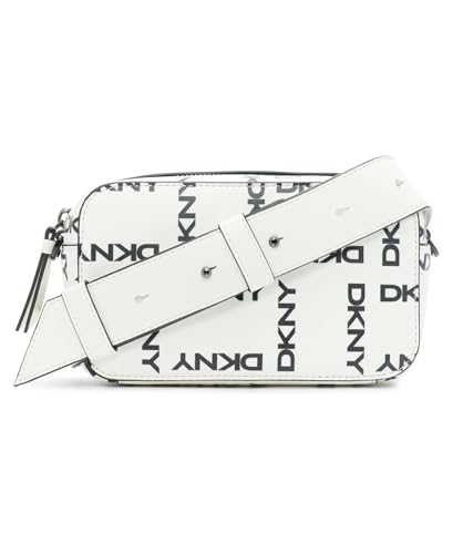 DKNY Tilly Mini Camera Bag, WHT/Black
