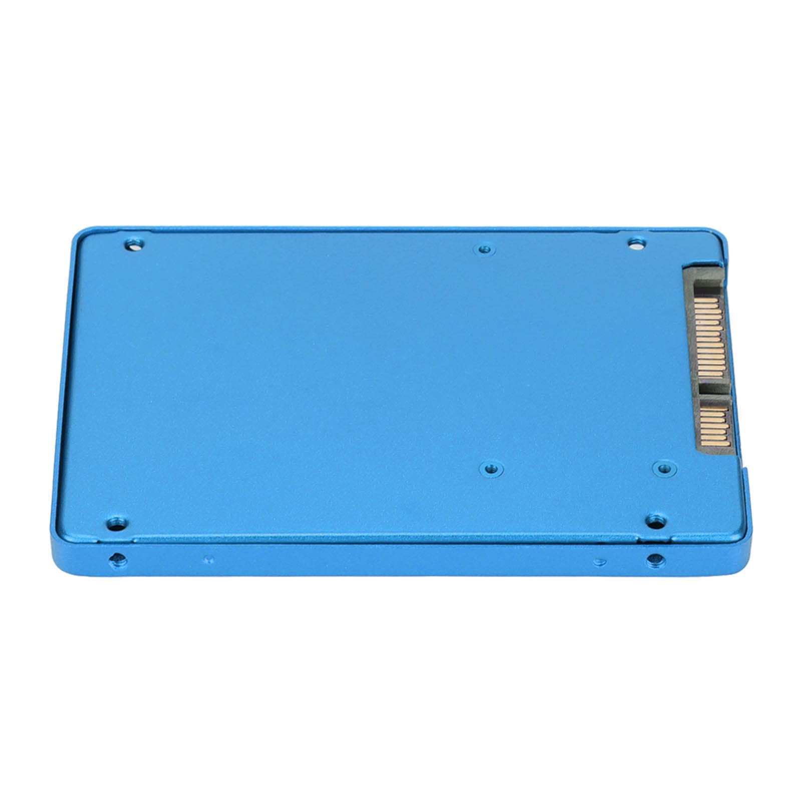 Aluminum Alloy SSD Adapter Box, Aluminum Alloy SSD Adapter Box kit for Office for Home Computer Blue