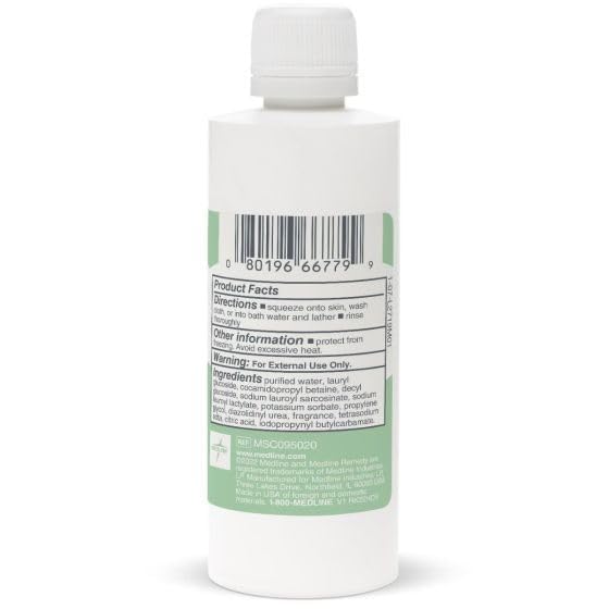 Medline MSC095020H MedSpa Shampoo, 4oz.