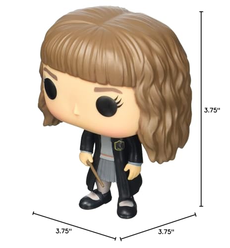 Funko Harry Potter - Hermione Granger #03 Pop! Vinyl Figure (Bundled with Compatible Pop Box Protector Case), Multicolor, 3.75 inches