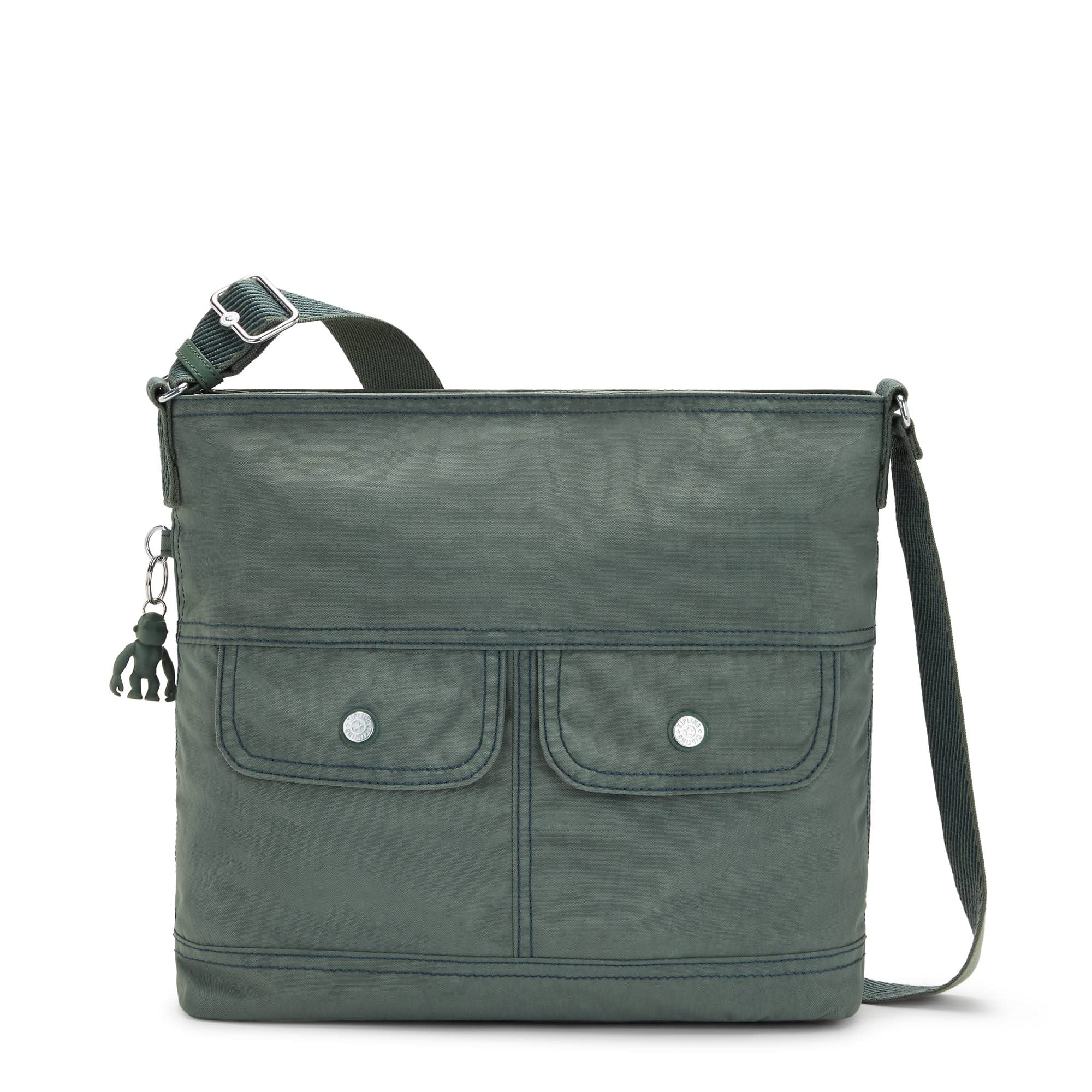 Kipling Women's Cooper Medium Shoulder Bag, Lightweight Handbag, Nylon Crossbody Bag