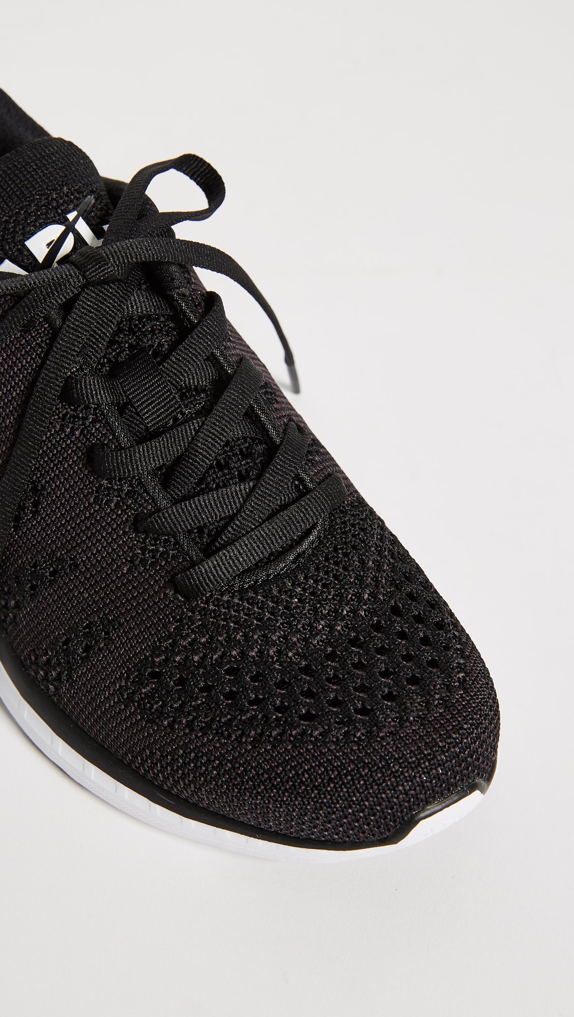 Athletic Propulsion Labs (APL) Women's Techloom Pro Sneaker, Black/White/Black, 6.5