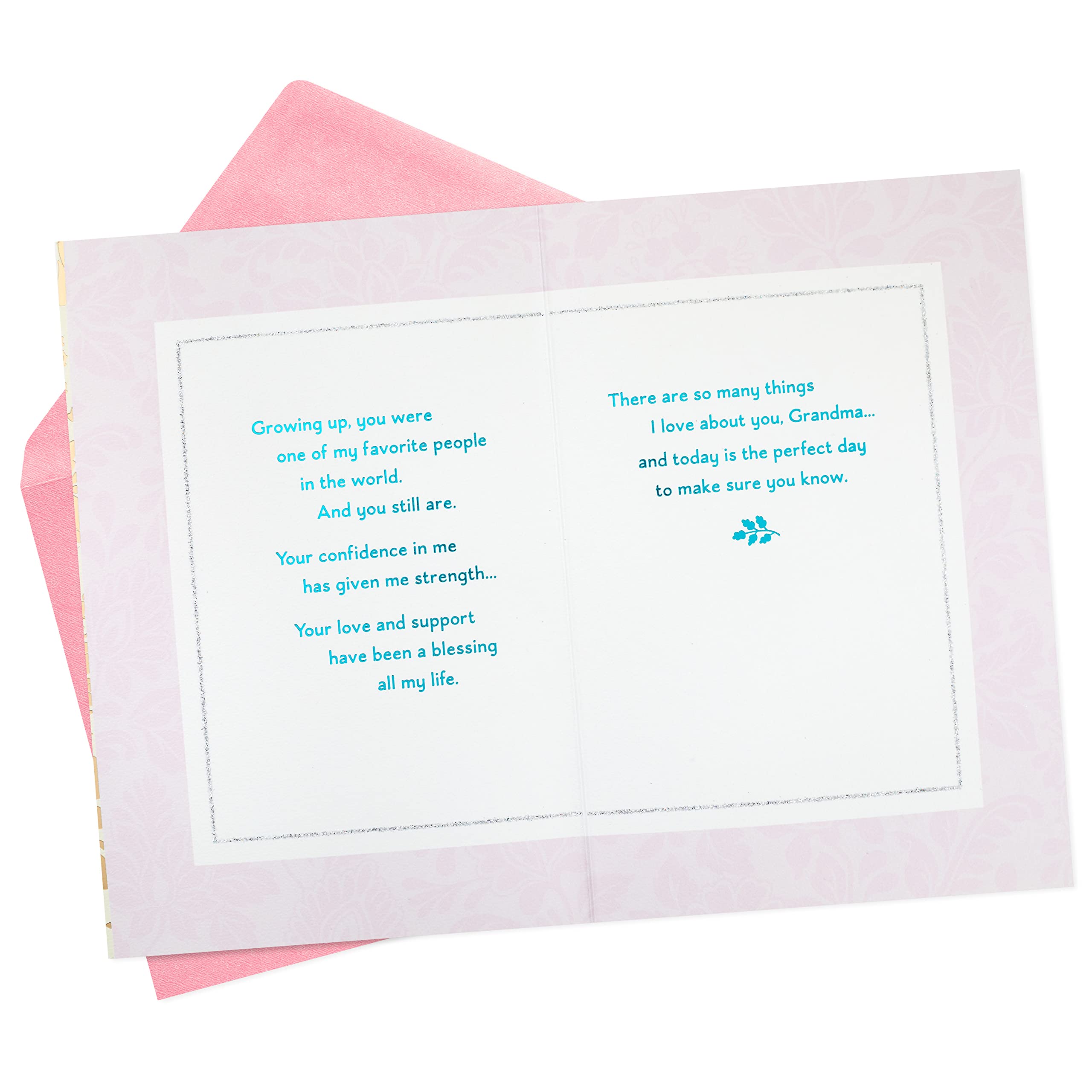 Hallmark Card for Grandma for Birthday, Thinking of You, Congrats, or Any Occasion (So Many Things I Love About You)